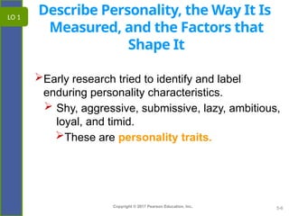 chapter 5 Personality and Values.pptx organisational behaviour | PPTX
