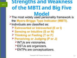 chapter 5 Personality and Values.pptx organisational behaviour | PPTX