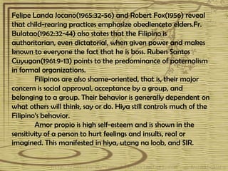 Chapter 5 philippine values | PPTX