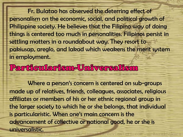 Chapter 5 philippine values | PPTX