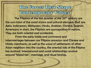 Chapter 5 philippine values | PPTX