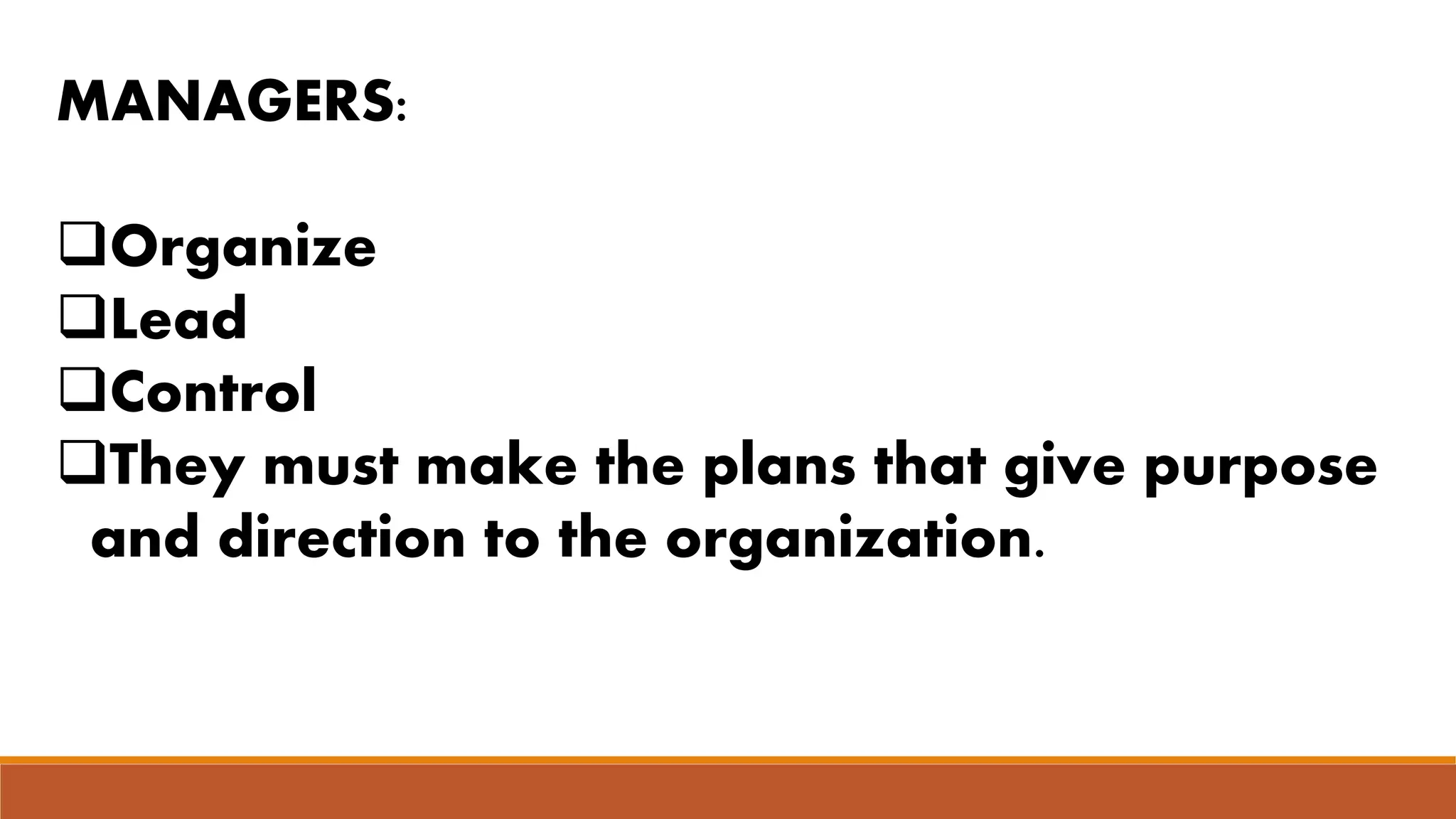Chapter 5 planning and decision making report | PPTX