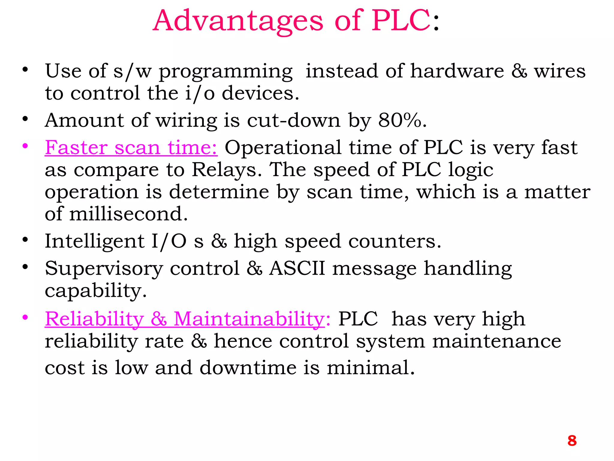PLC Introduction Details | PPT | Computer Peripherals | Computing