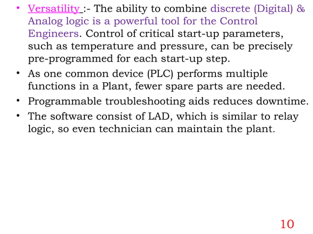 PLC Introduction Details | PPT | Computer Peripherals | Computing