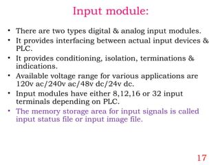 PLC Introduction Details | PPT