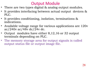 PLC Introduction Details | PPT