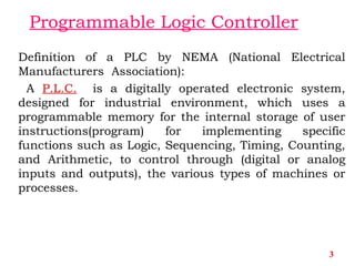 PLC Introduction Details | PPT