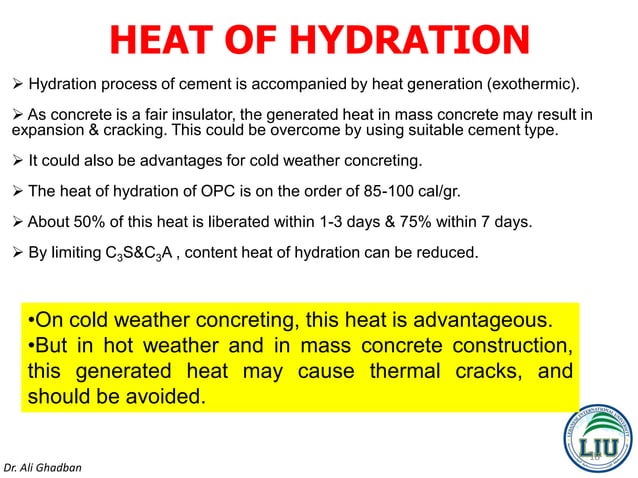 Chapter 5_Portland Cement_Lecture 3.pdf | Chemistry | Science