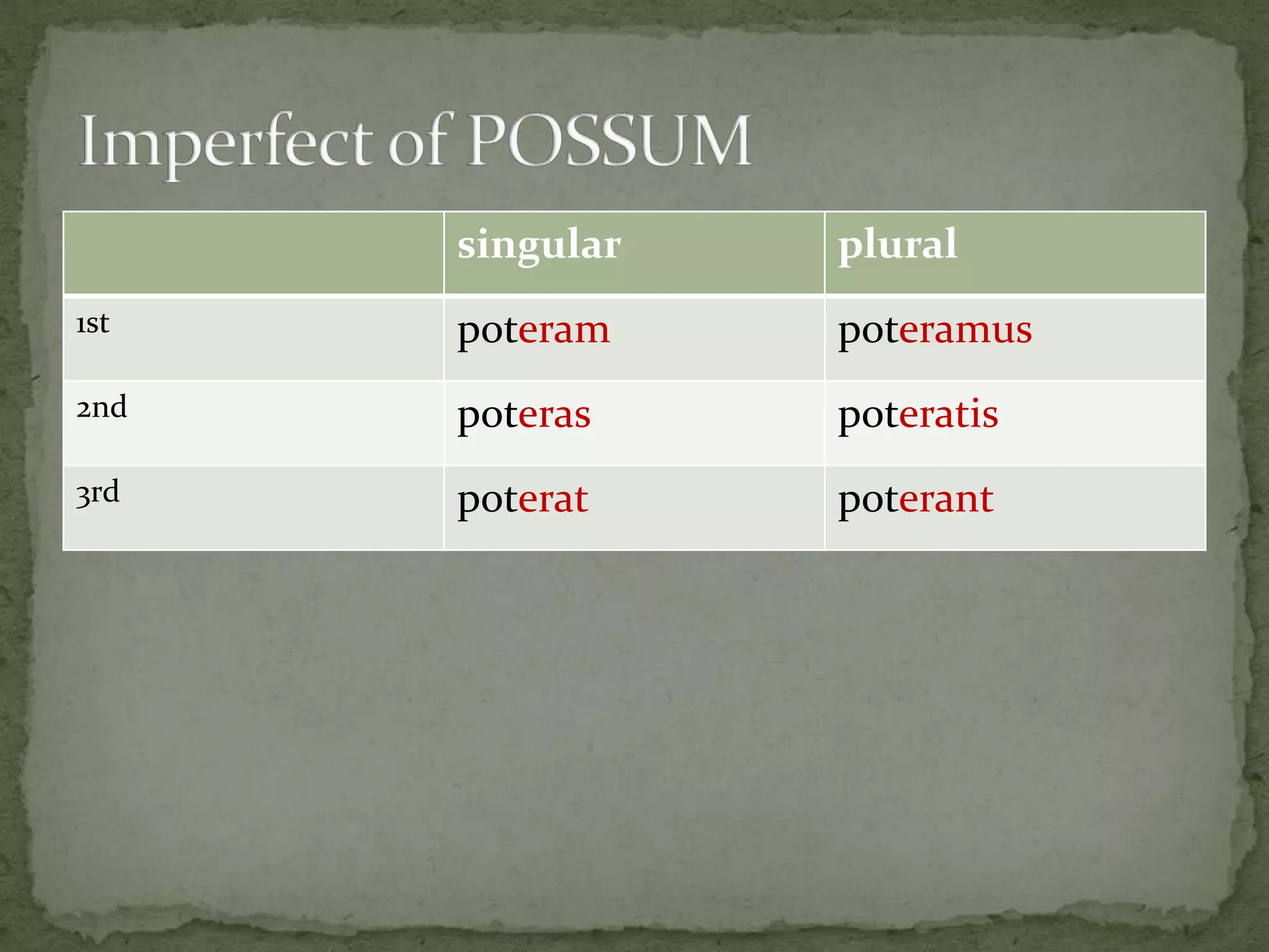 Chapter 5 Possum | PPTX