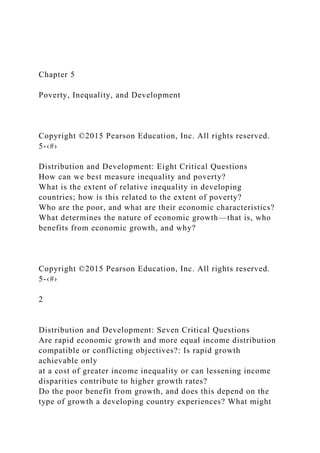 Chapter 5Poverty, Inequality, and DevelopmentCopyrig.docx