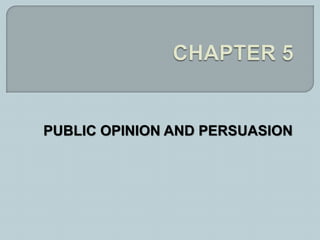 Chapter 5 PUBLIC RELATION | PPT
