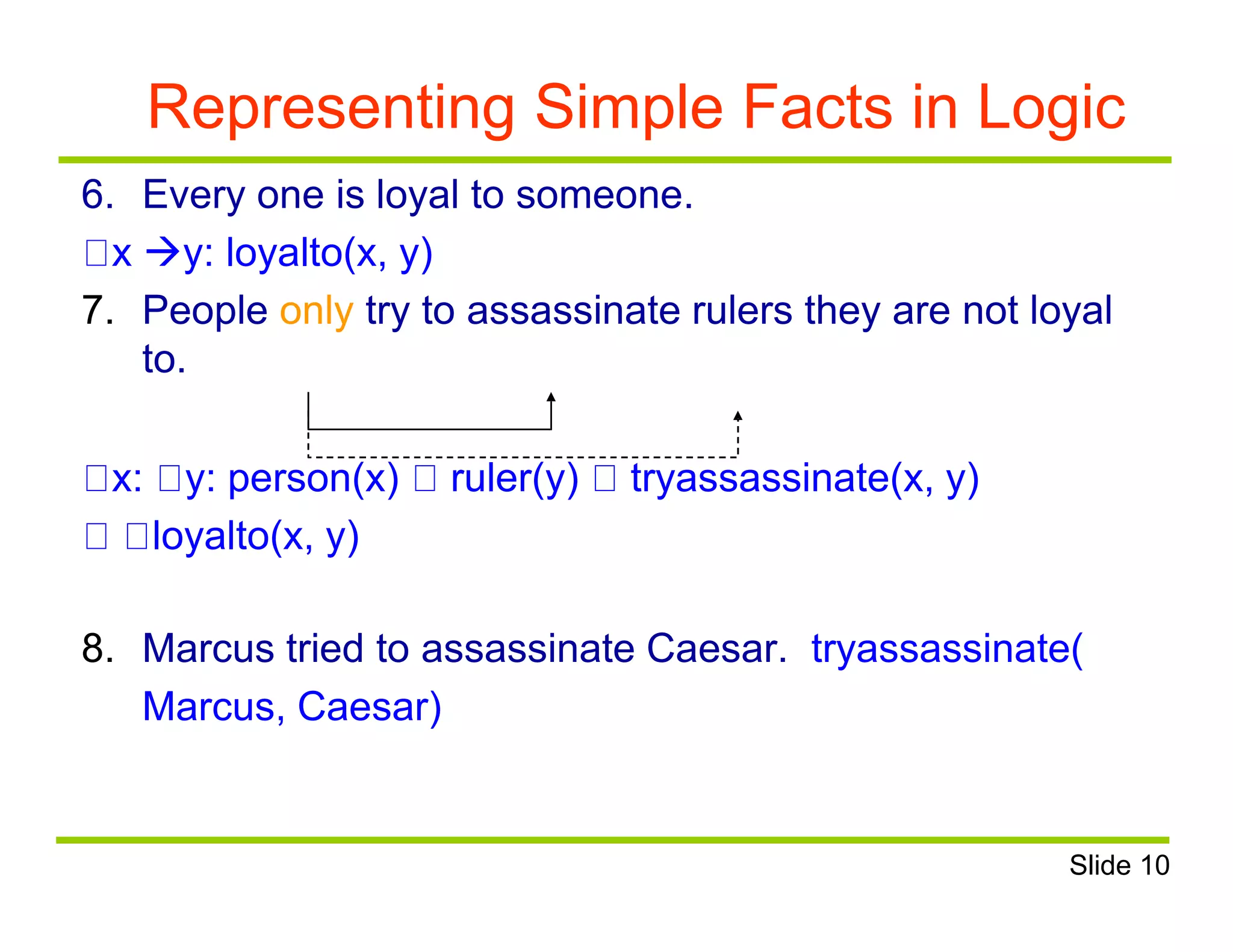 Predicate logic | PPTX