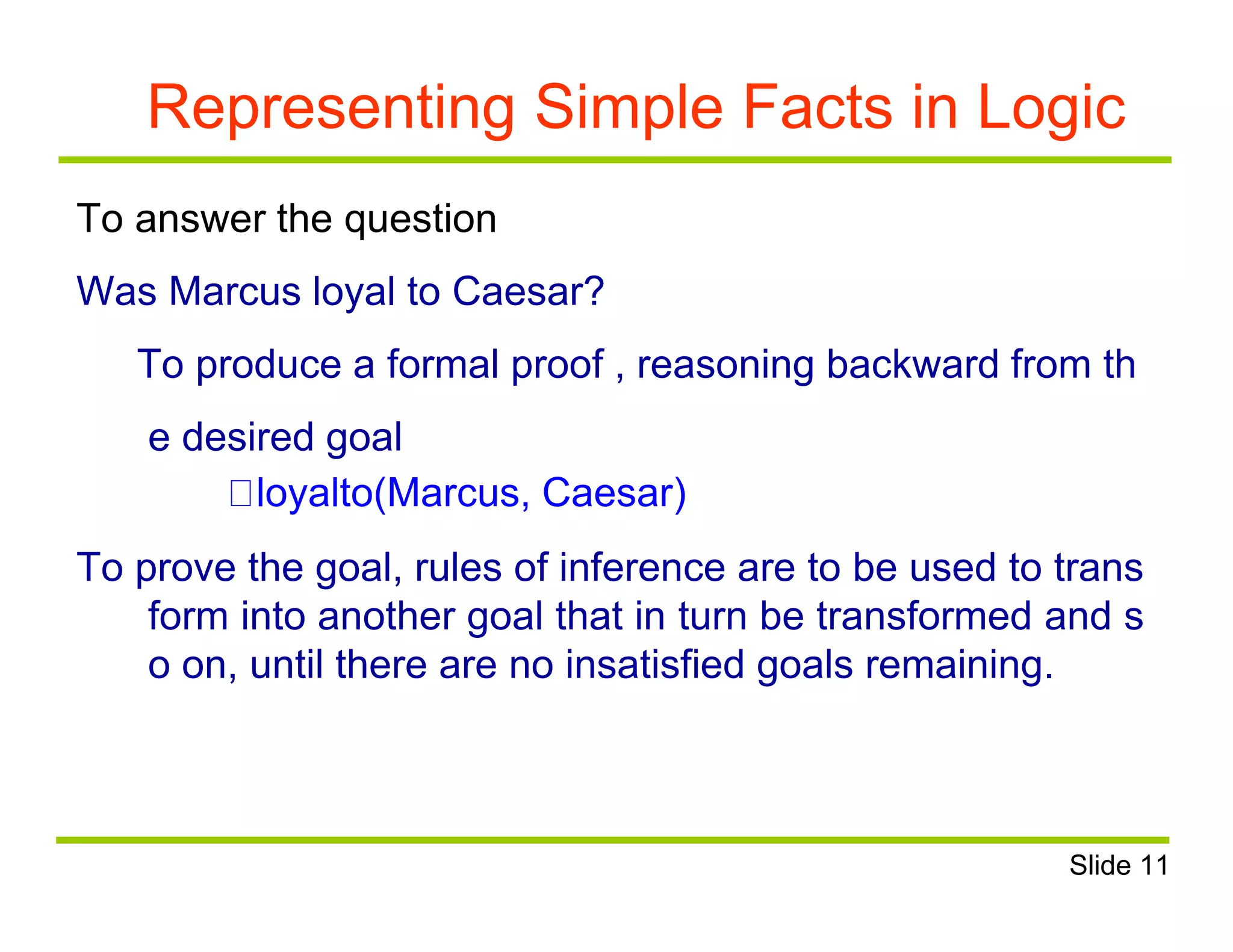 Predicate logic | PPTX
