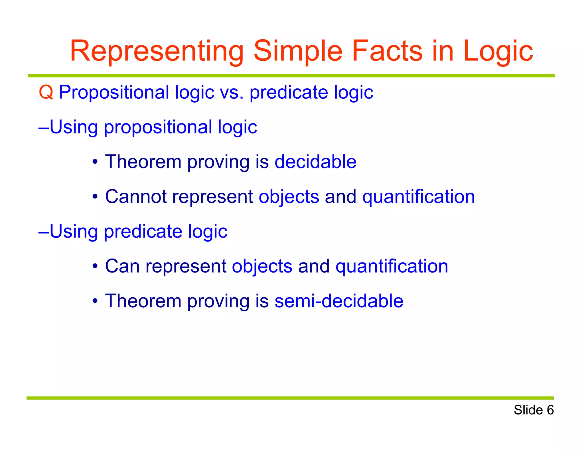 Predicate logic | PPTX