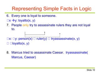 Quantification Logic