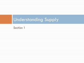 Economics: Chapter 5 | PPTX
