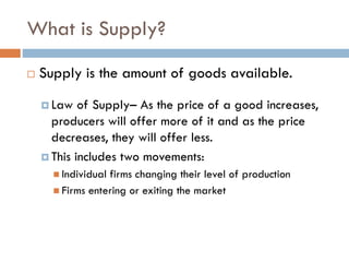 Economics: Chapter 5 | PPTX