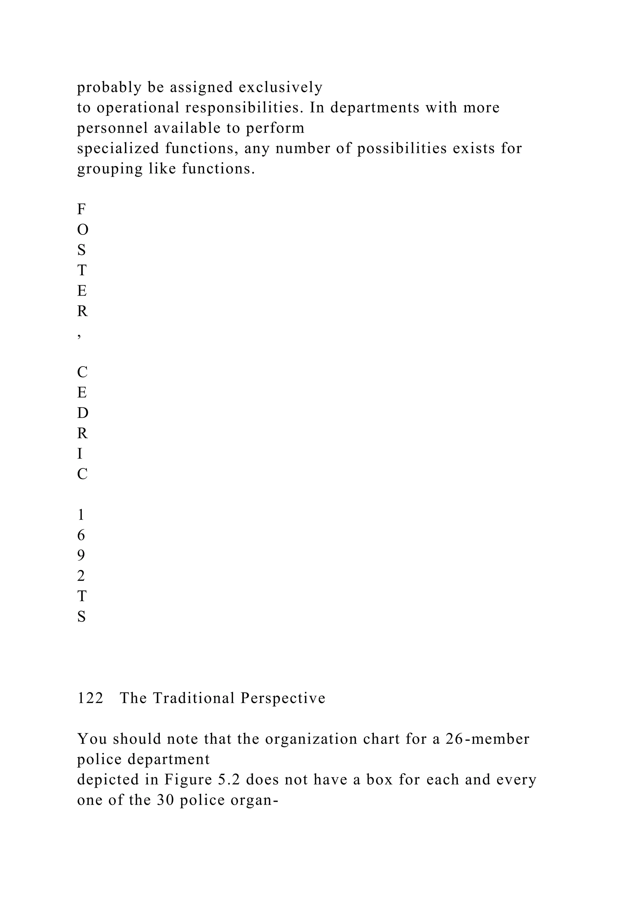 CHAPTER 5 Principles and Policies in the Police Organizatio.docx