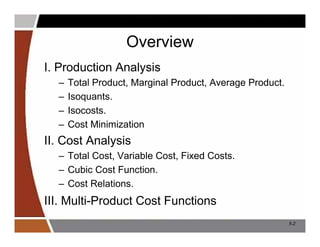 Chapter 5 production process and cost | PDF