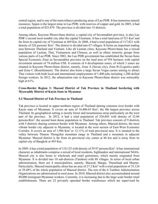 Chapter 5: Profiles of 3 Cross-Border Regions and Local Border ...