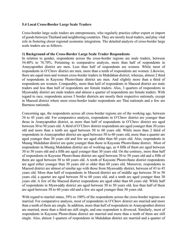Chapter 5: Profiles of 3 Cross-Border Regions and Local Border ...