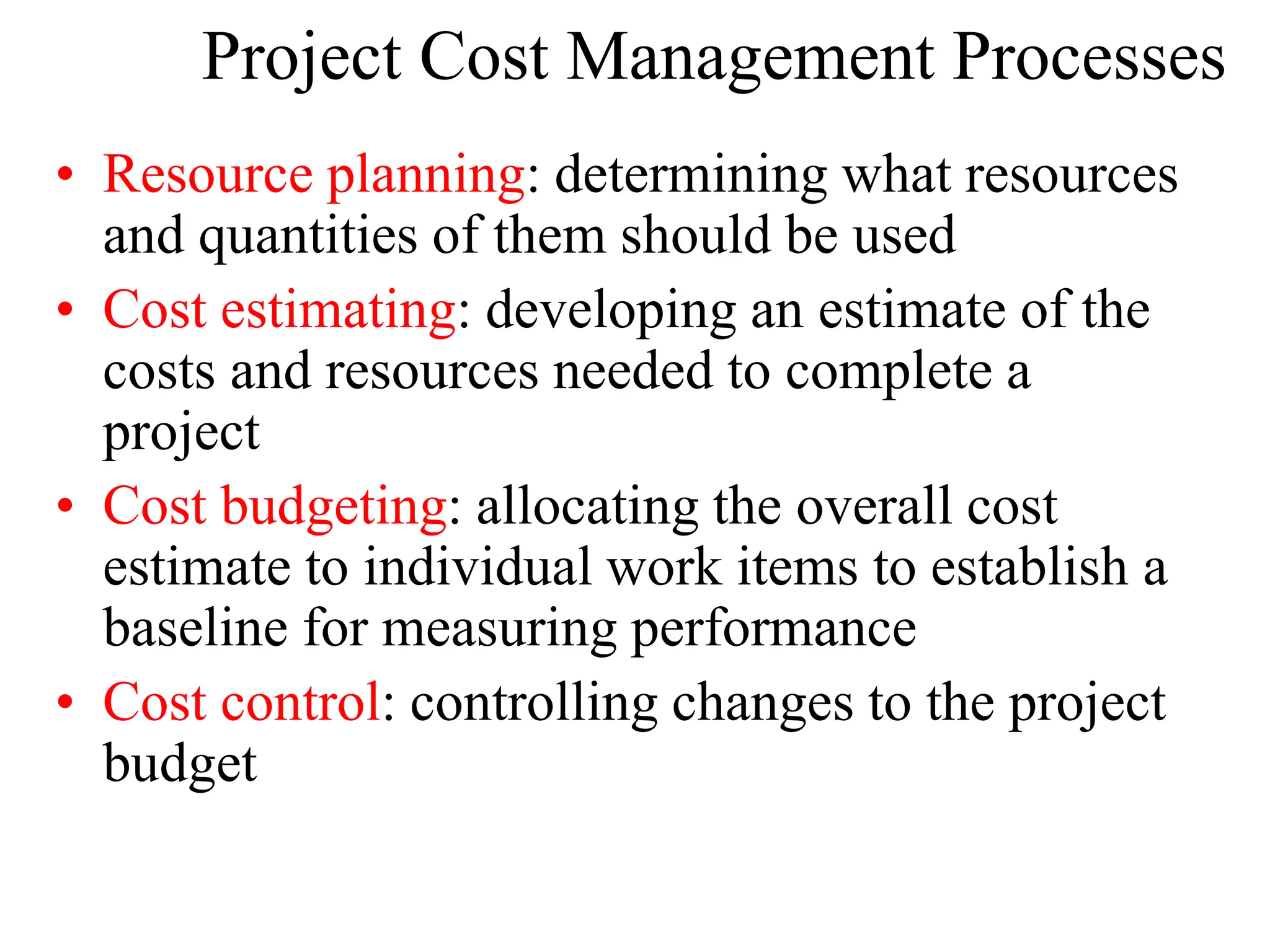 Chapter 5 Project Cost Management.ppt