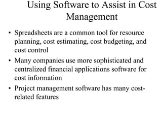 Chapter 5 Project Cost Management.ppt