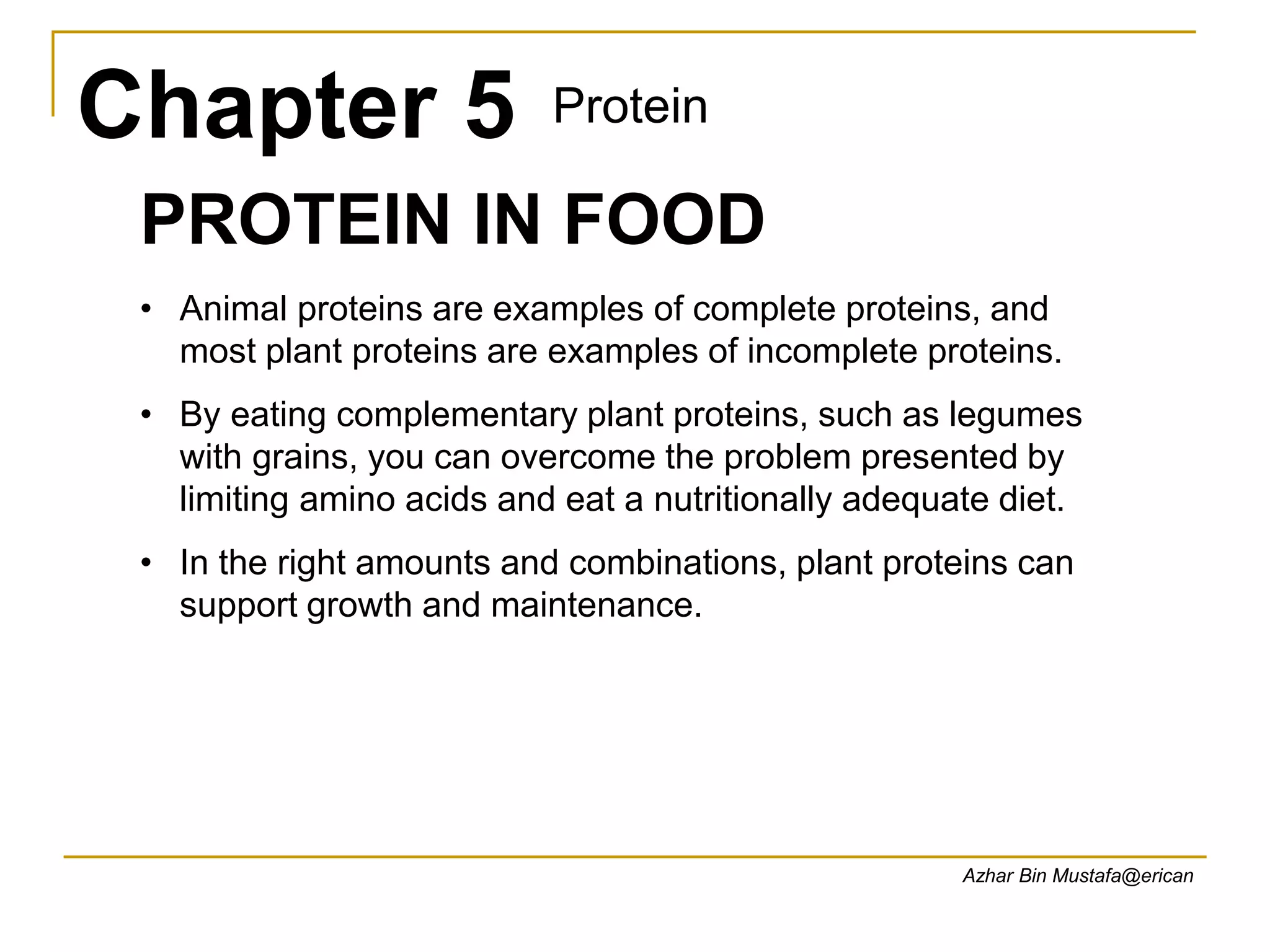 Chapter 5 protein.ppt