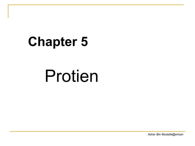 Chapter 5 protein.ppt