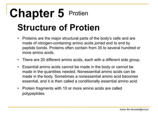 Chapter 5 protein.ppt