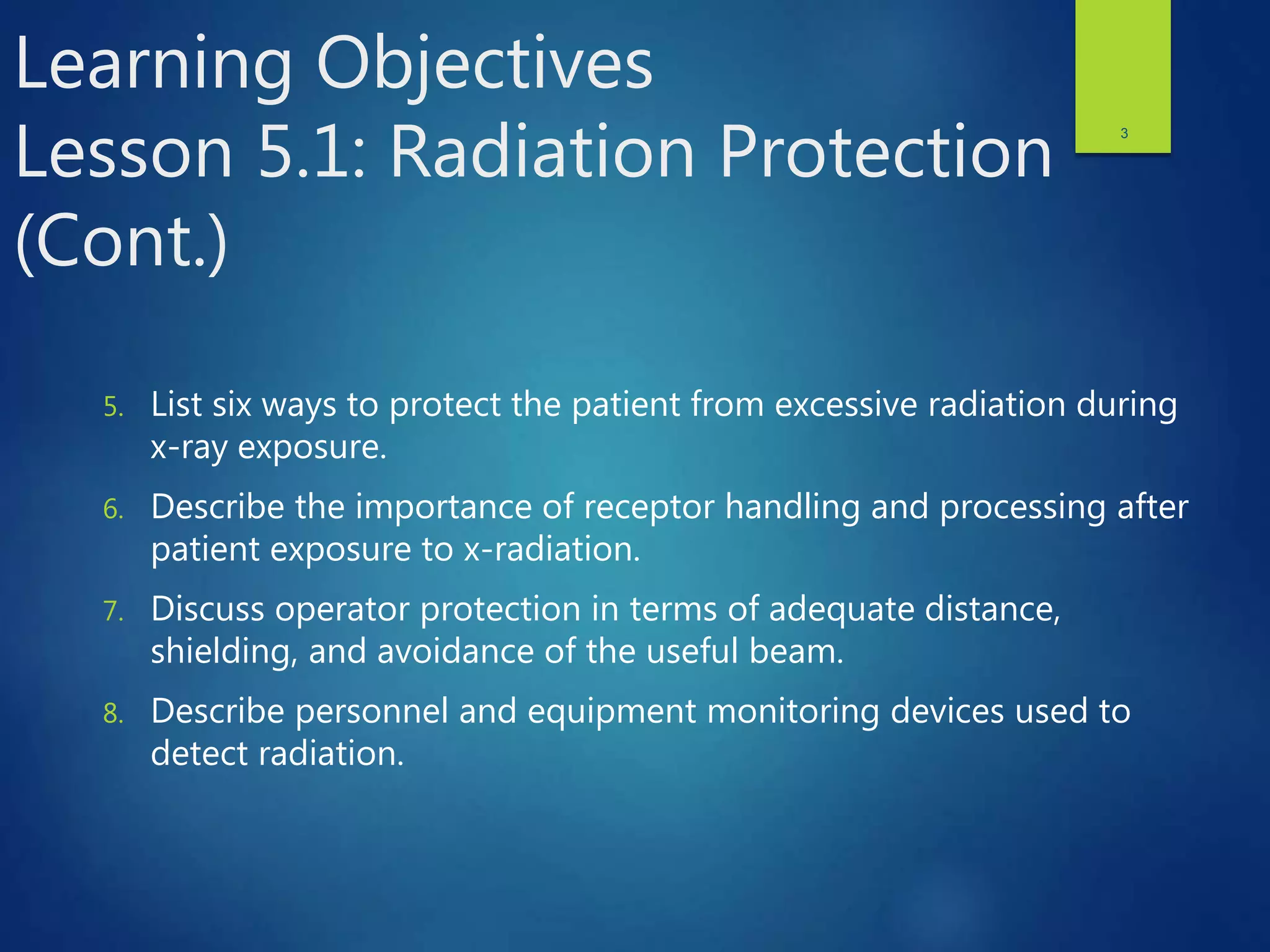 Chapter 5: Radiation Protection | PPT