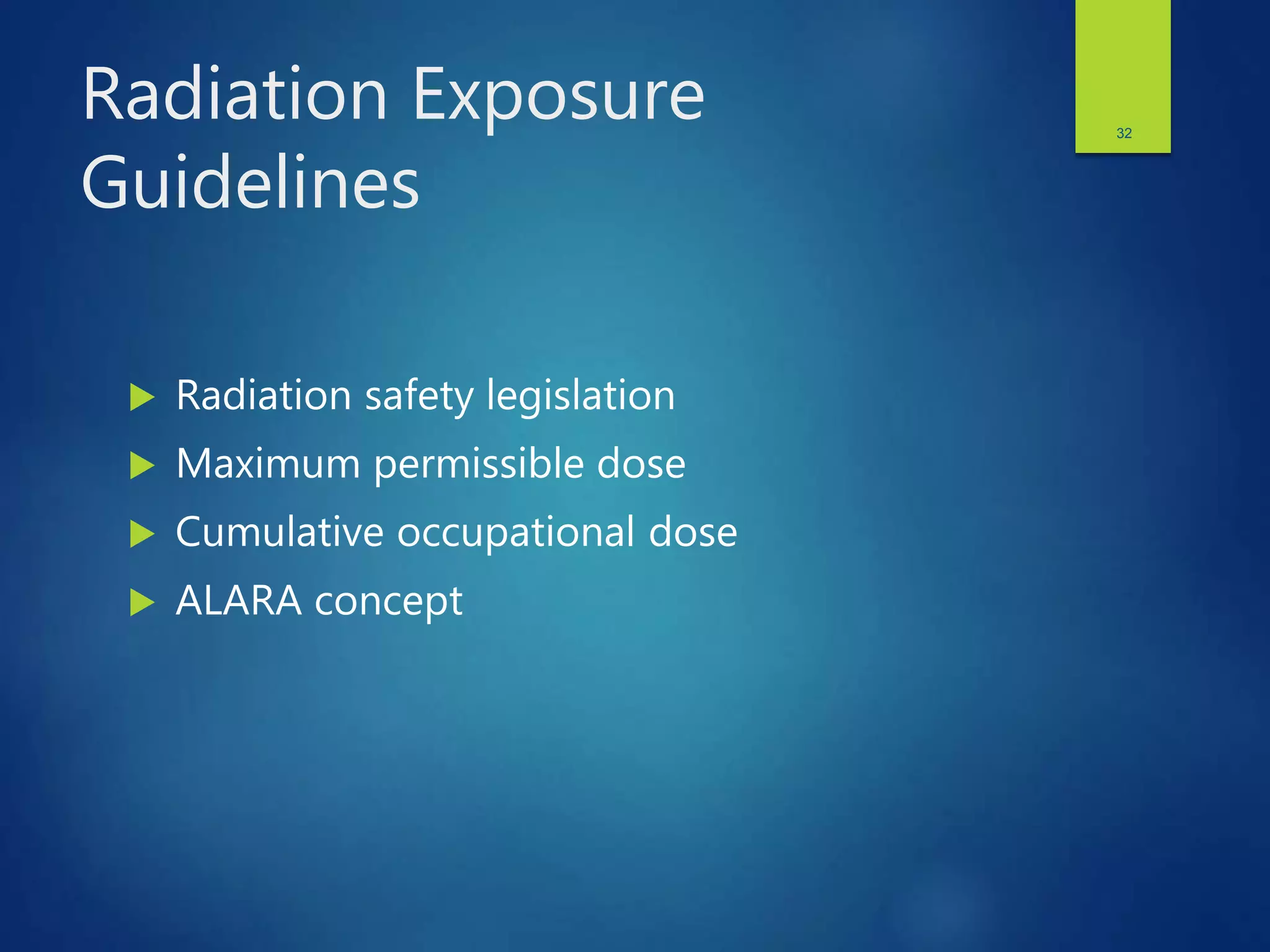 Chapter 5: Radiation Protection | PPT