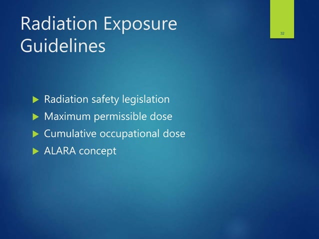 Chapter 5: Radiation Protection | PPT