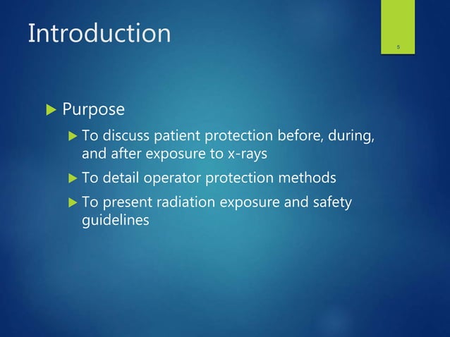 Chapter 5: Radiation Protection | PPT