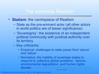 Realism (Part 2) | PPT