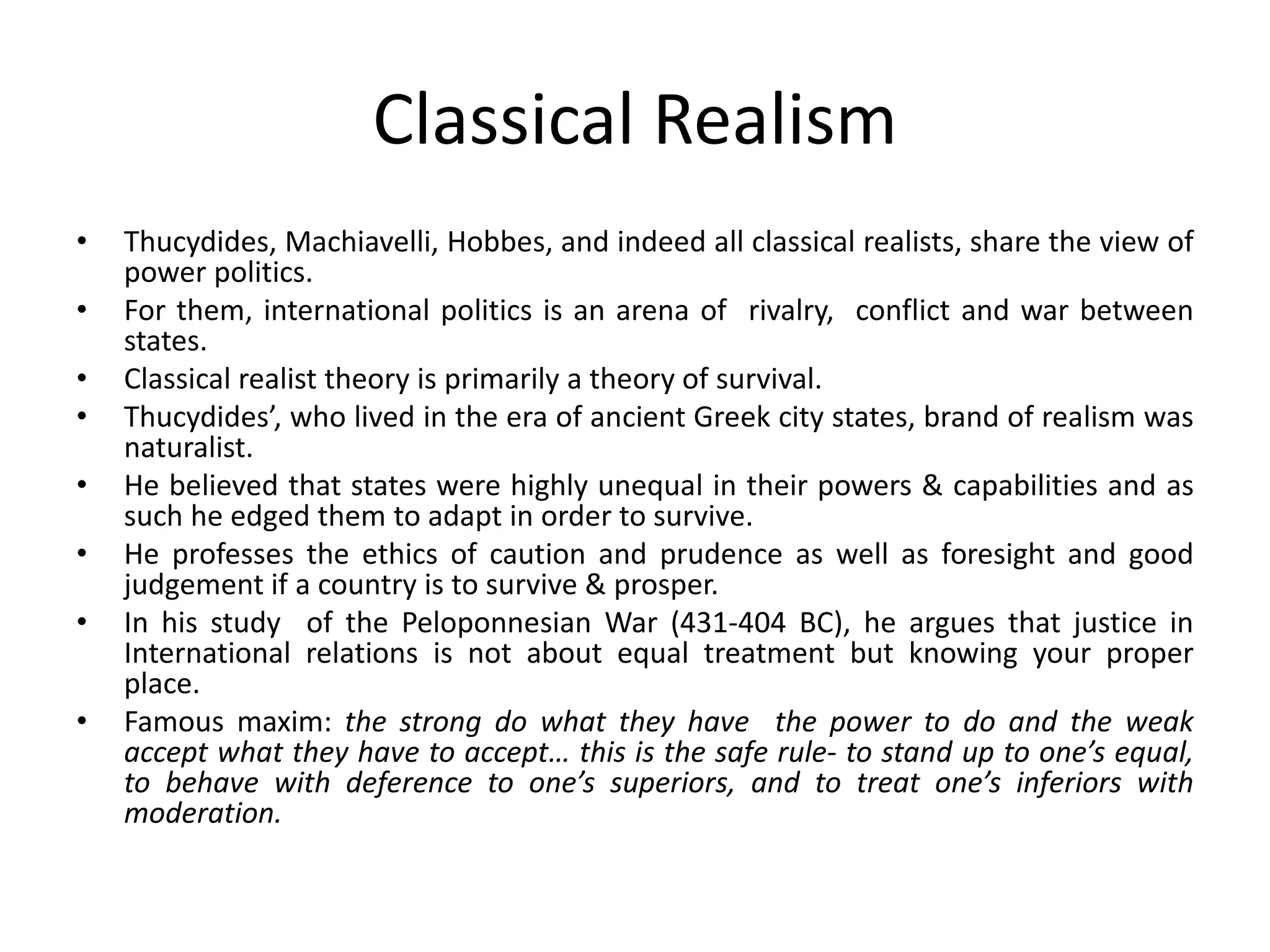 Realism (Part 2) | PPTX