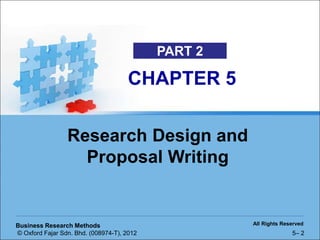 Chapter 5 Research Design and Proposal Writing.ppt