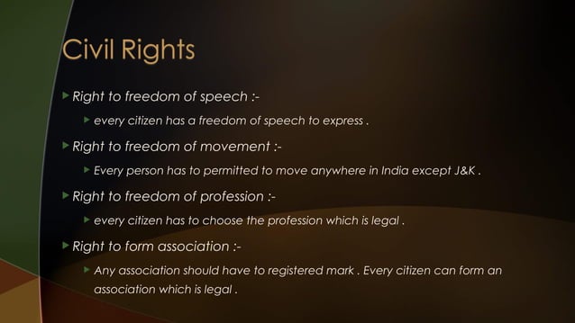 What Is rights | PPT | Political Issues & policy | Politics