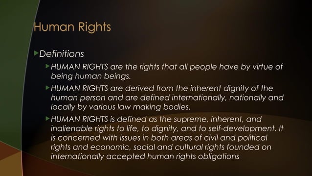 What Is rights | PPT | Political Issues & policy | Politics