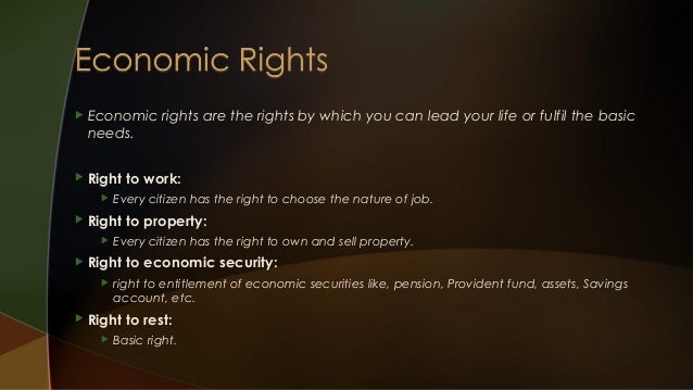 What Is rights