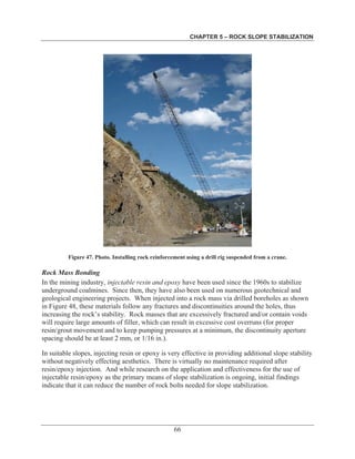 Chapter 5 rock_slope_stabilization | PDF