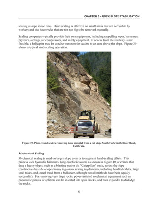 Chapter 5 rock_slope_stabilization | PDF