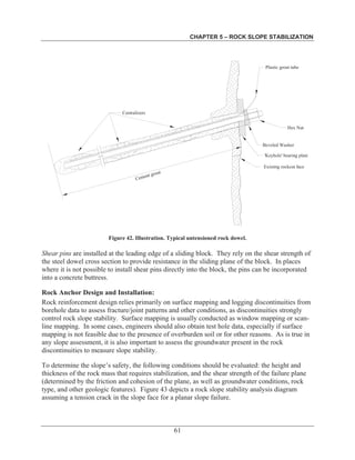 Chapter 5 rock_slope_stabilization | PDF
