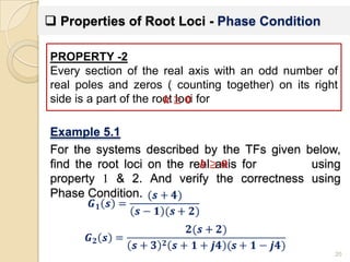 Chapter 5 root locus analysis | PPTX