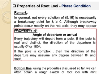 Chapter 5 root locus analysis | PPTX