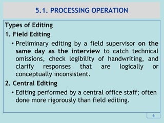 Chapter 5_Scientific Research Methods_Processing , Analysis and ...