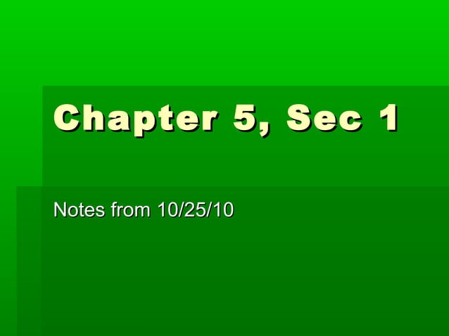 Physical Science: Chapter 5, sec 1 | PPT