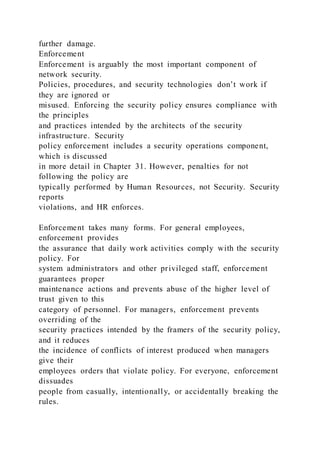 CHAPTER 5 Security Policies, Standards, Procedures, a | DOCX