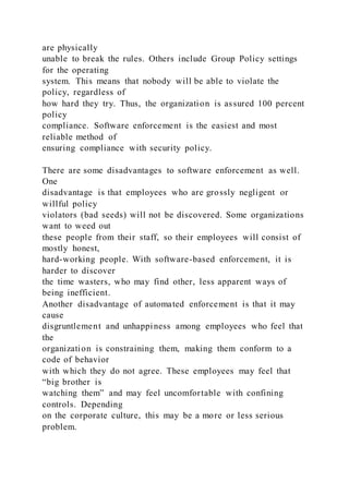 CHAPTER 5 Security Policies, Standards, Procedures, a | DOCX