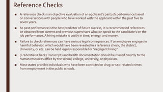 Chapter 5 Selection and Placement | PPTX